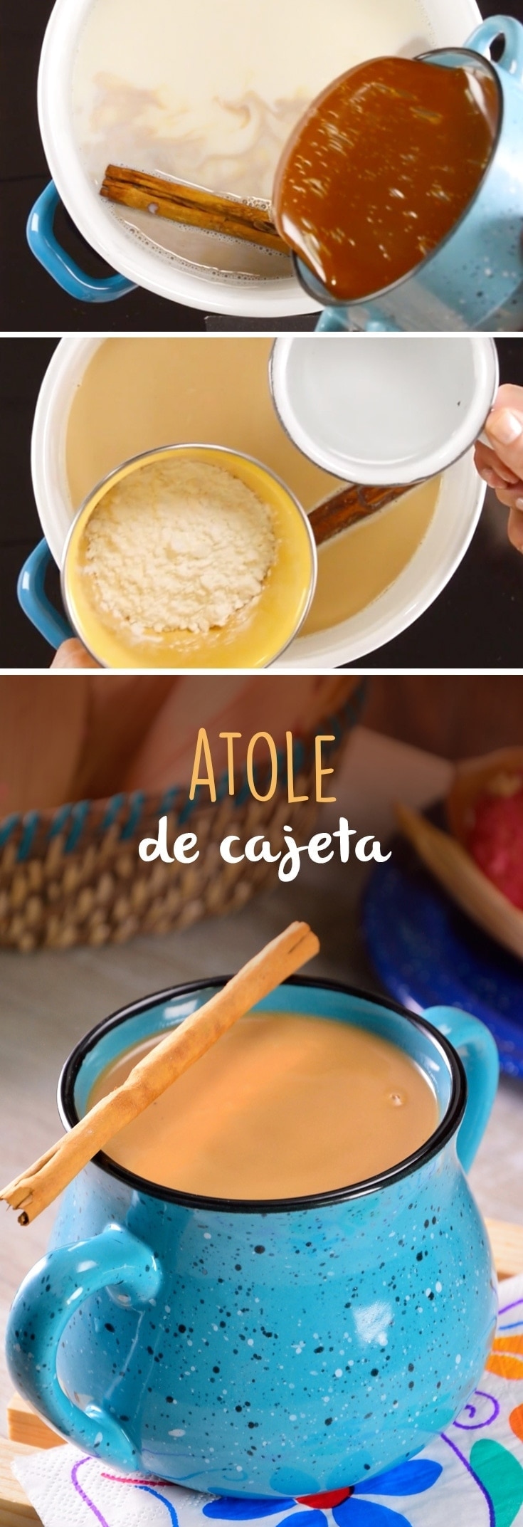 Atole de Cajeta